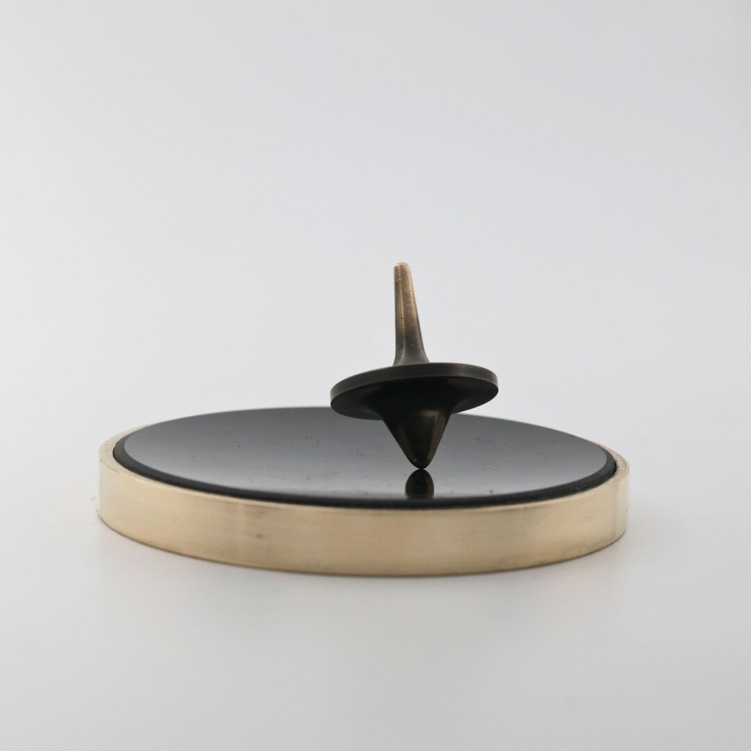 Chronos Spin Pocket Top – Handmade Spinning Top, Custom Small Spinner ...