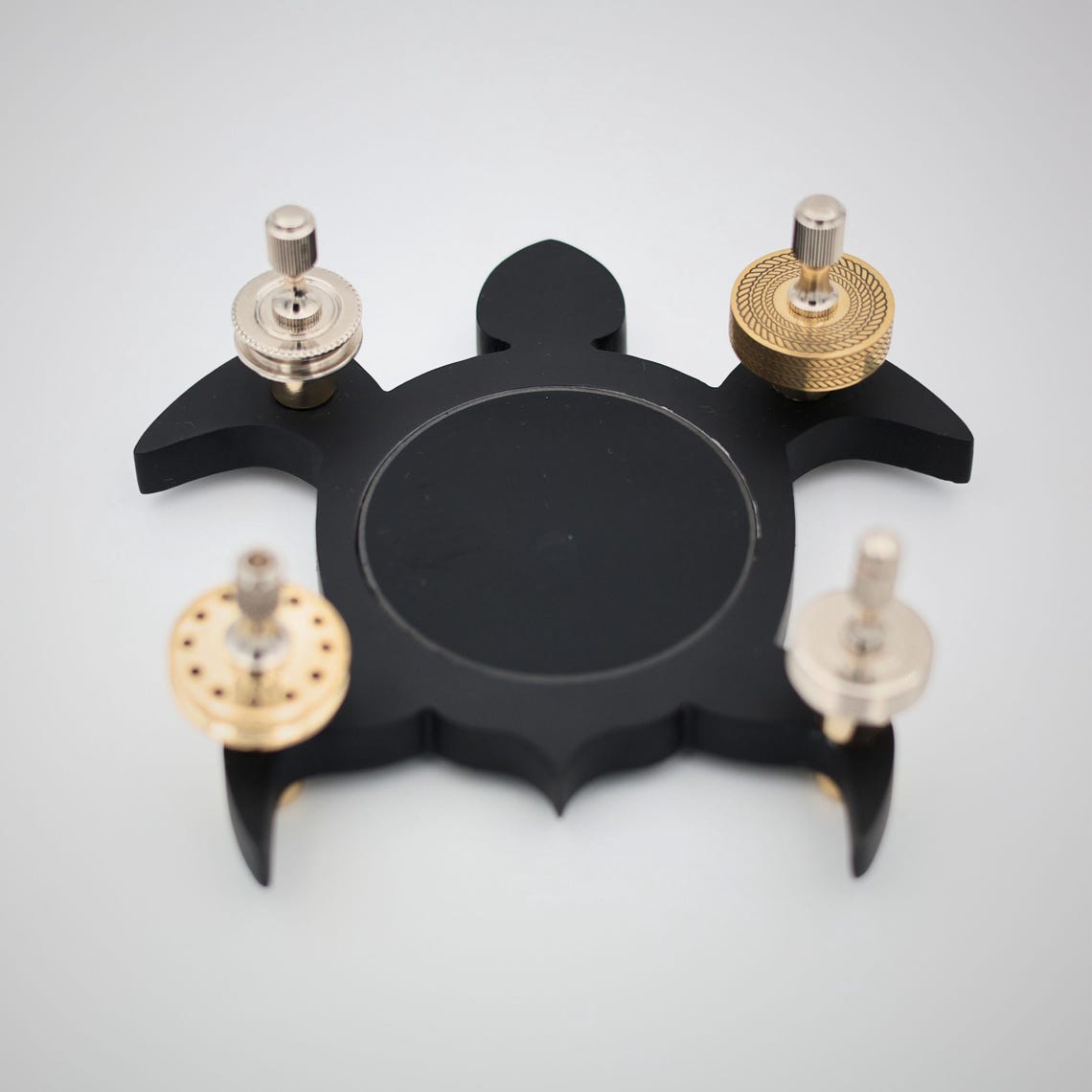 Turtle Spinning Station With 4 Top Dock, A Perfect Spin Top Collector's ...