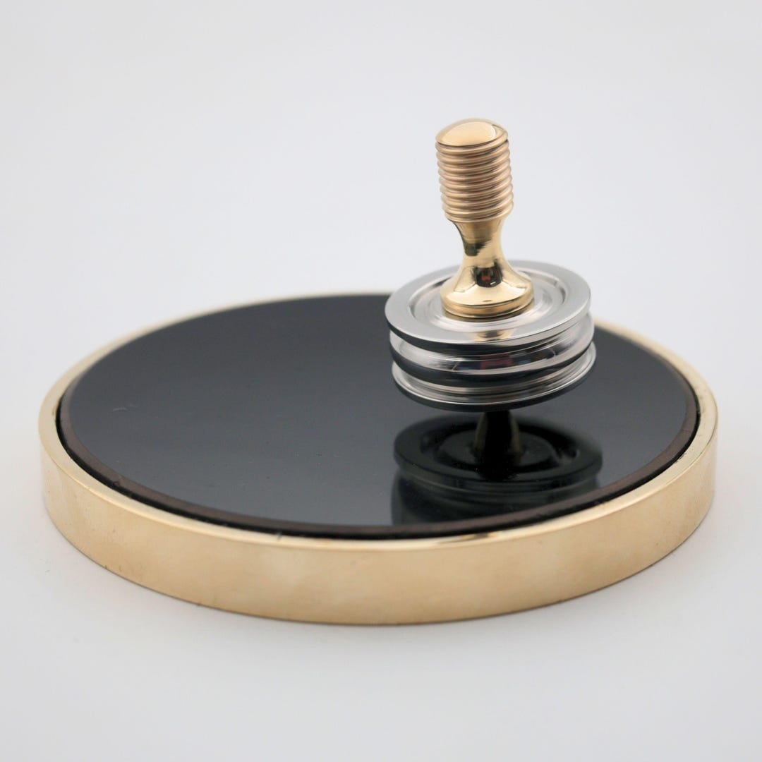 Timberspin Spinning Top – 3.5 Min Spin Top With Long Spinning Time ...