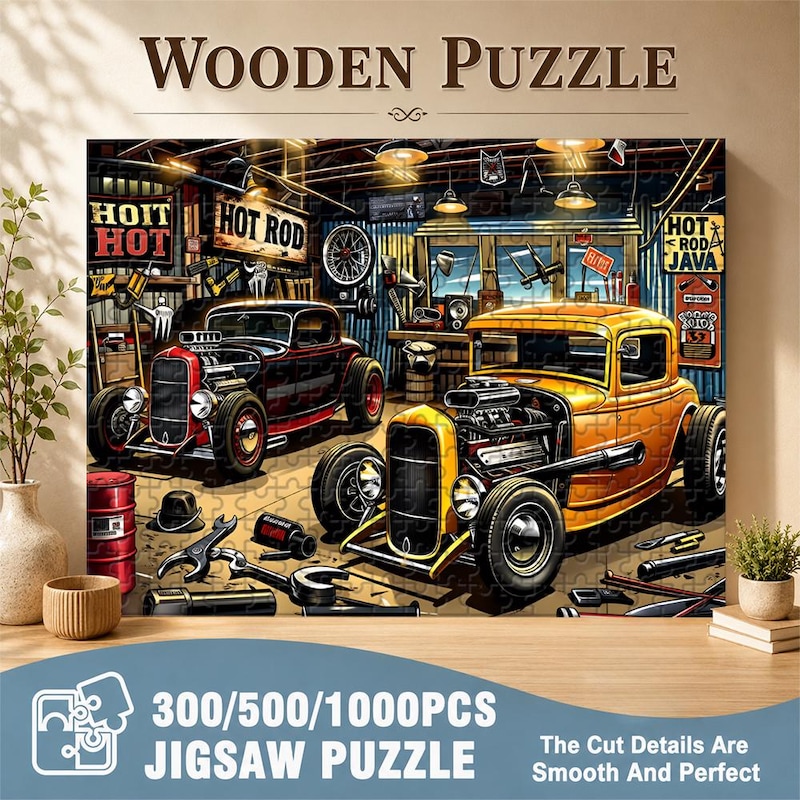 Garage Puzzle - Etsy