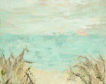 Abstract beach art | Etsy