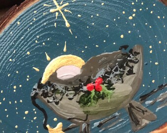 Nativity painting | Etsy