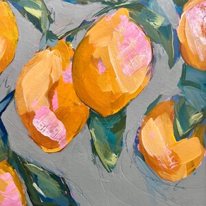Lemon Art, Kitchen Lemons, Abstract Lemons, Lemon Tree, Fine Art ...