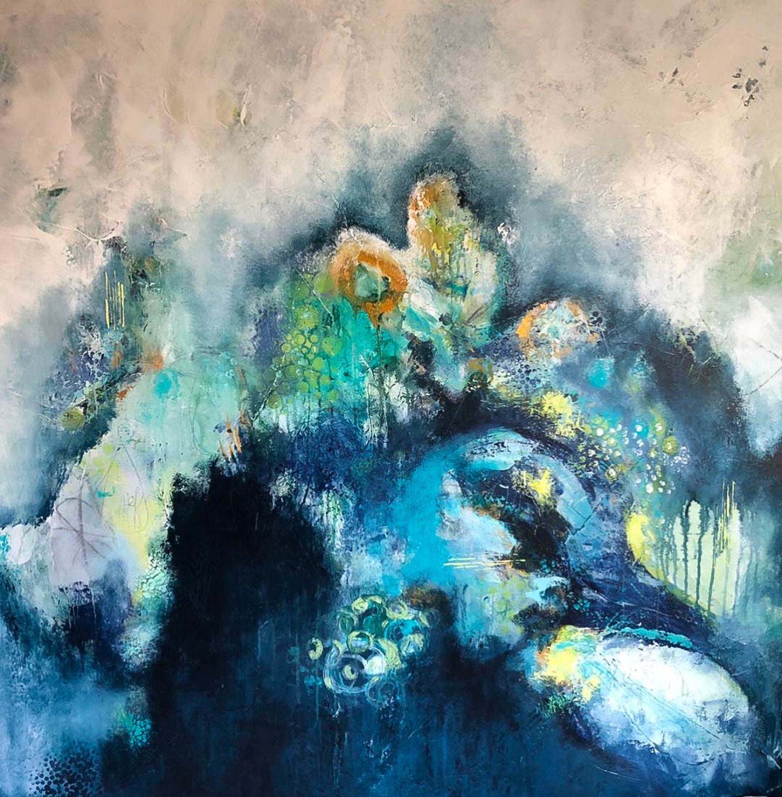 Abstract Original Art, Painting, Fine Art, Decor, "refresh" - Etsy