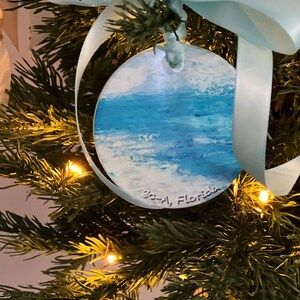 Coastal Ornament, Beach, 30-A, Florida, Ornament, Ceramic Printed ...