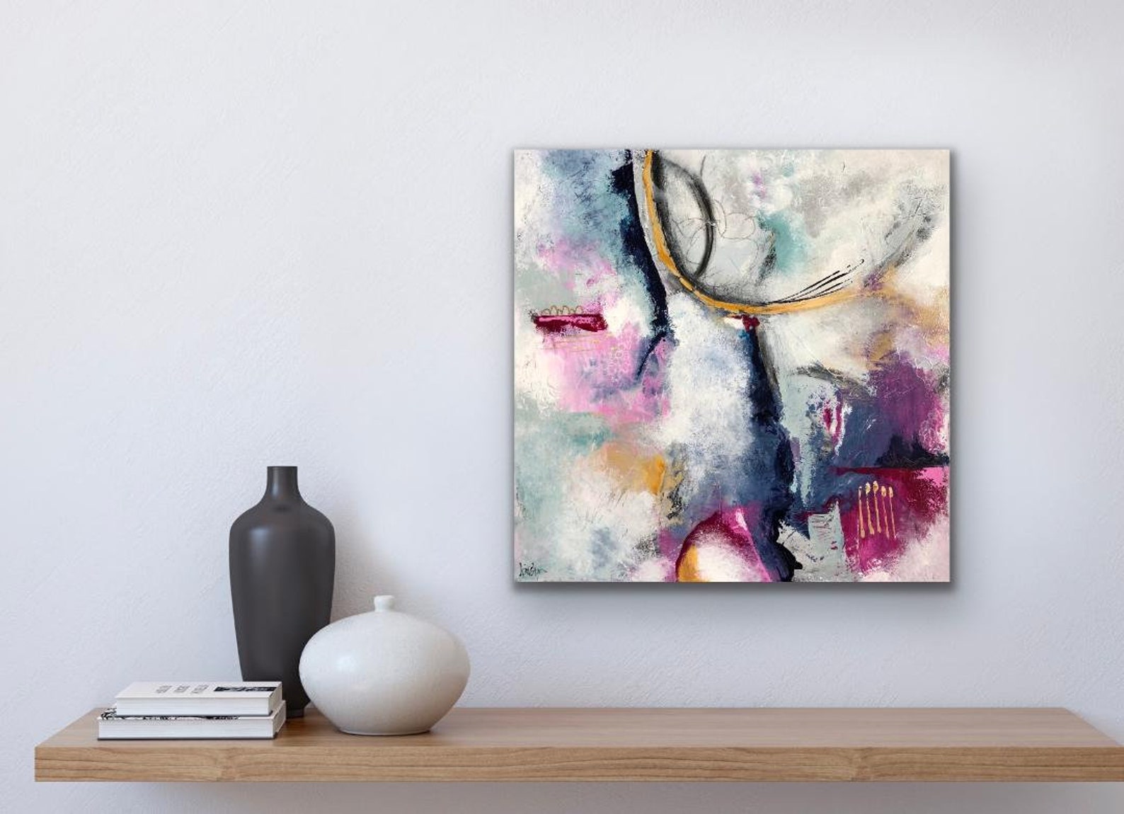 Abstract Original Art Painting Fine Art Decor - Etsy