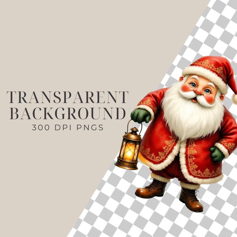 Christmas Clipart: Festive PNG Images Digital Download) - Etsy