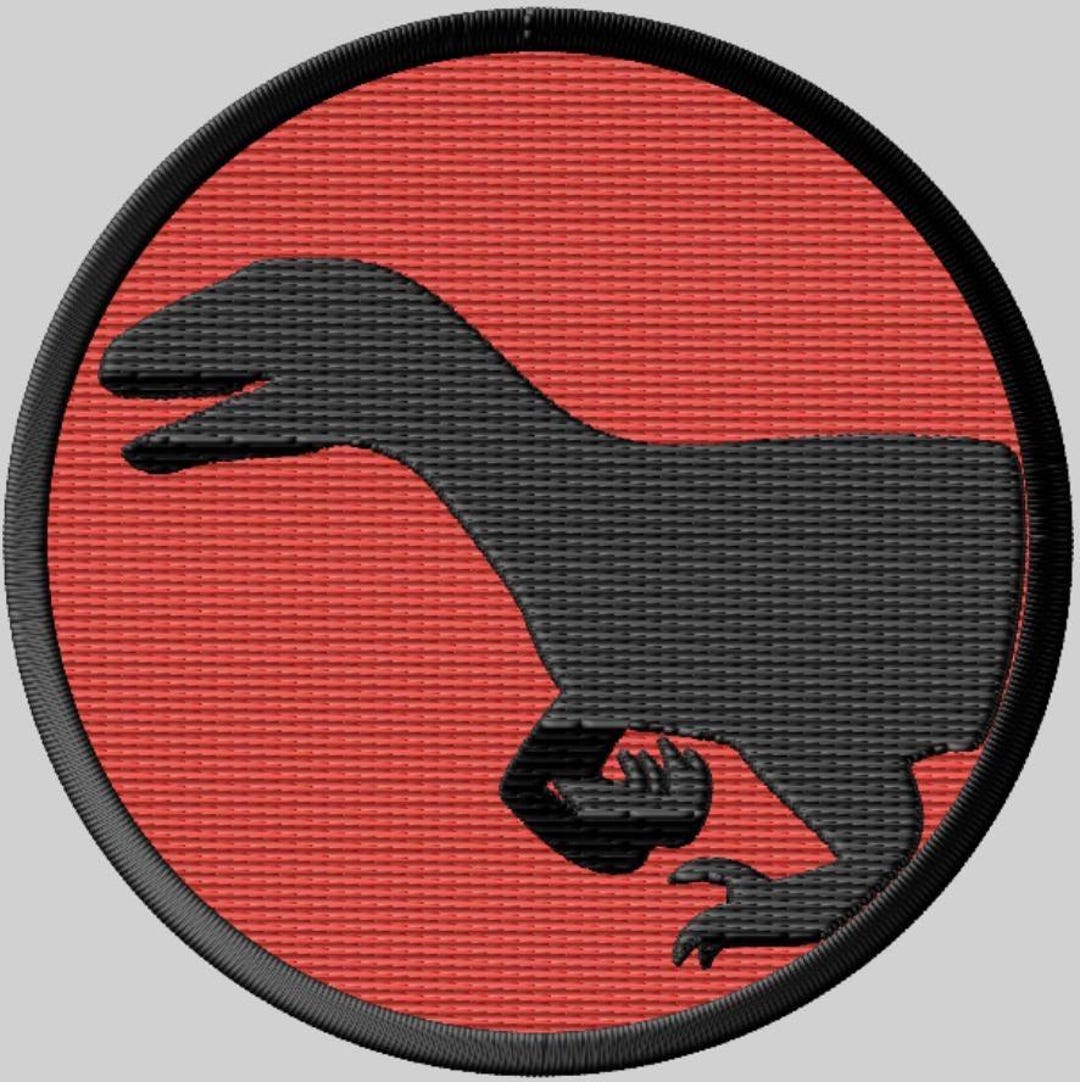 Jurassic Raptor Patch – PES Embroidery File - Etsy