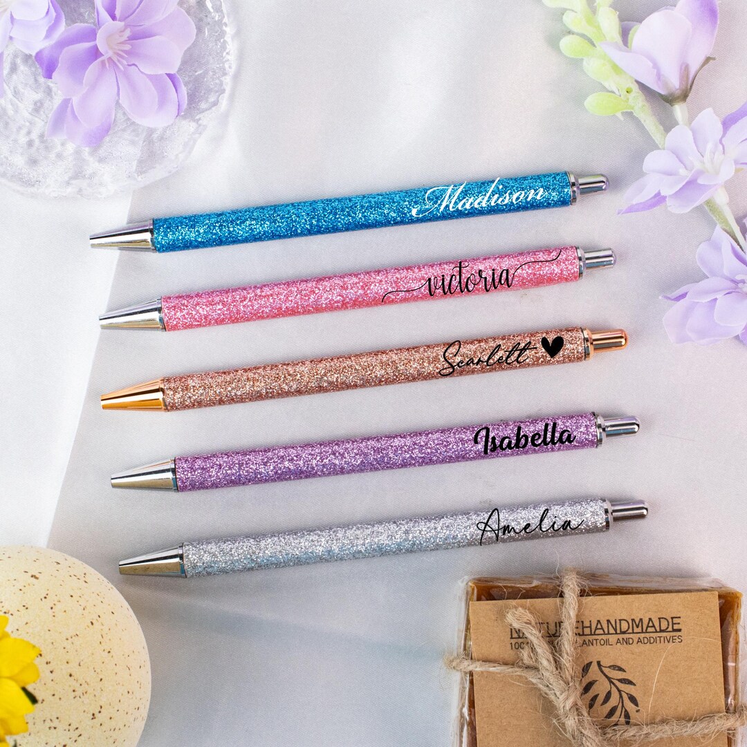 Custom Name Ballpoint Pen, Personalized Bridesmaid Pen, Gifts for Her ...