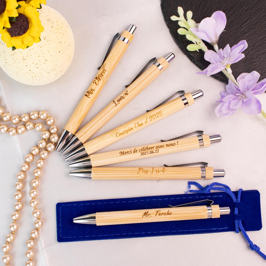 Personalized Engraved Ballpoint Pen With Name, Gift for Educator ...