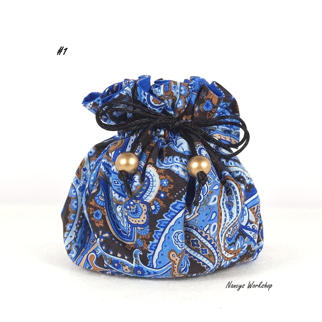 Drawstring Jewelry Pouch, Travel Jewelry Pouch, Travel Jewelry Bag - Etsy