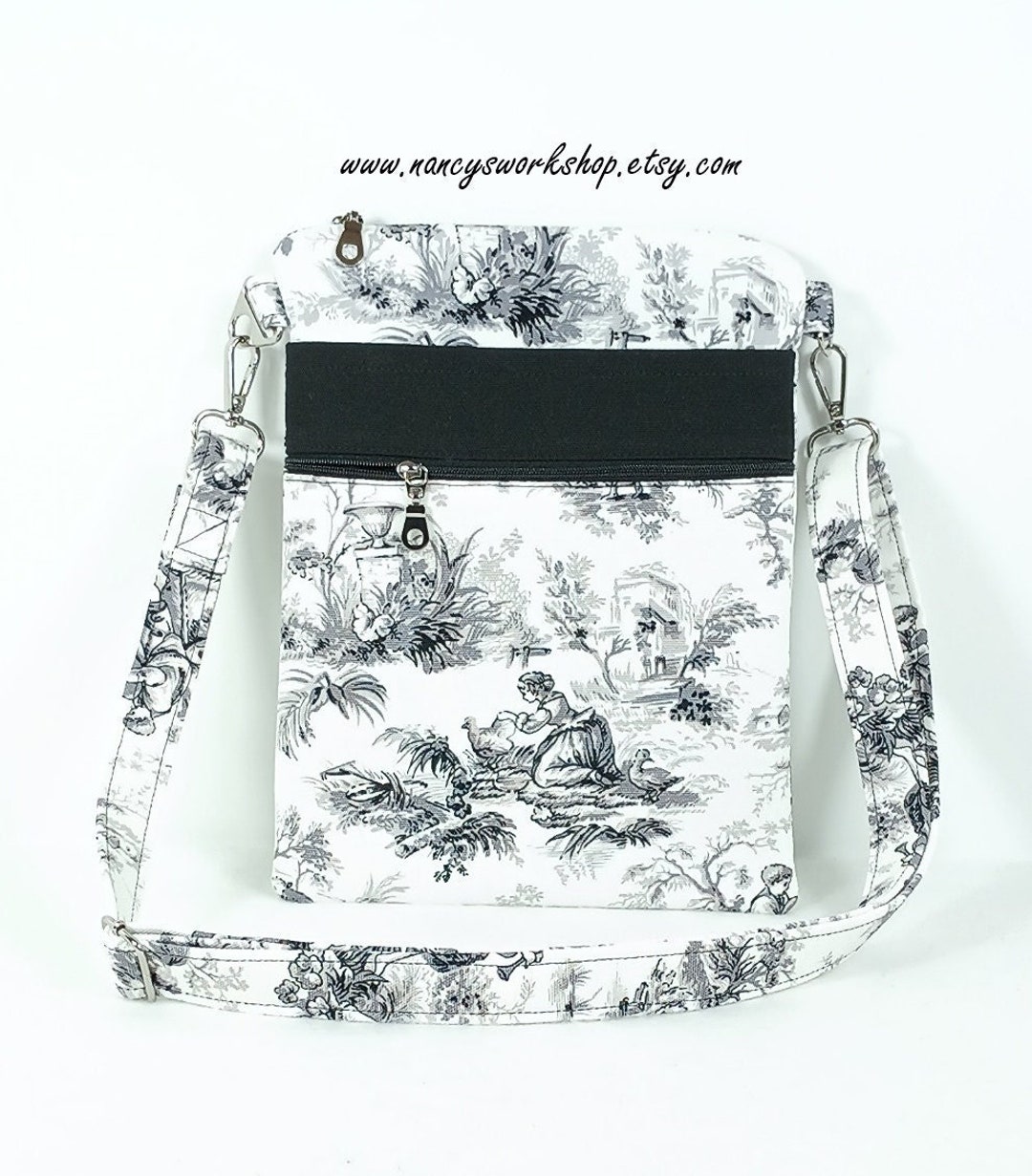 Slim Crossbody Shoulder Purse, Flat Crossbody Purse, Lightweight Purse ...