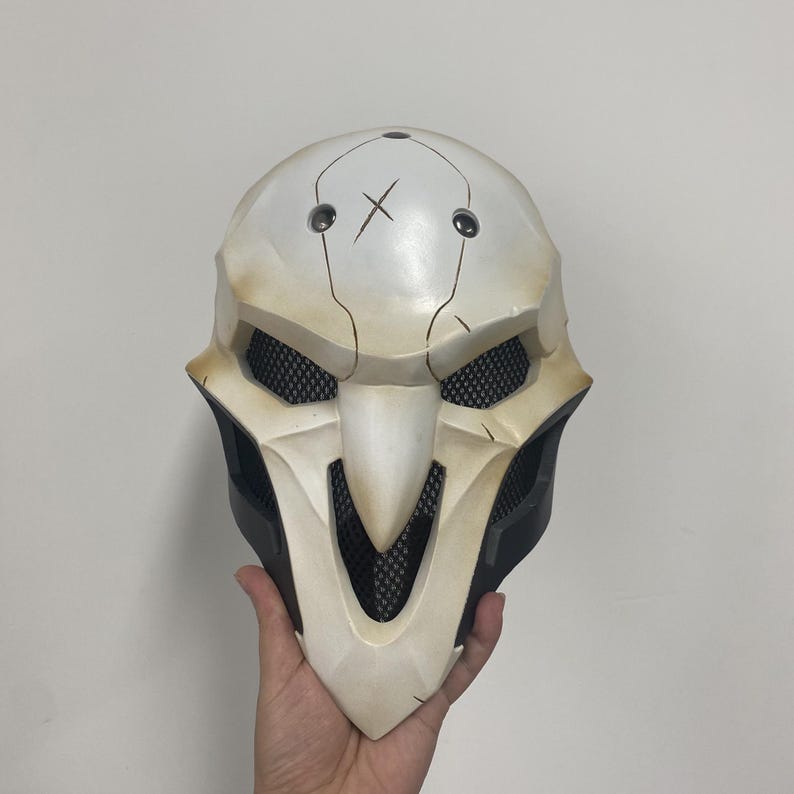 Reaper Cosplay Mask Reaper Cosplay Reaper Costume OW Video Game Prop - Etsy