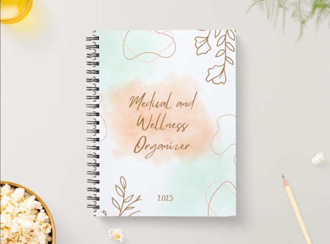 Chronic Illness Journals | Printable Health Organizers - Green and ...