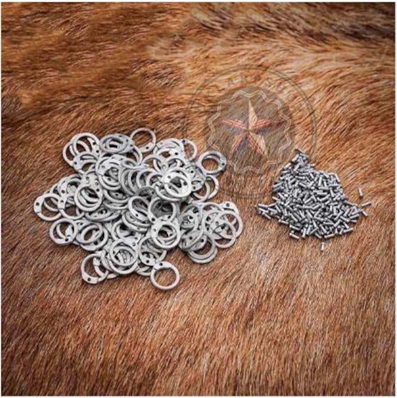 Anodized Aluminum Chainmail Rings – 16 Gauge Metal Ring Chainmail ...