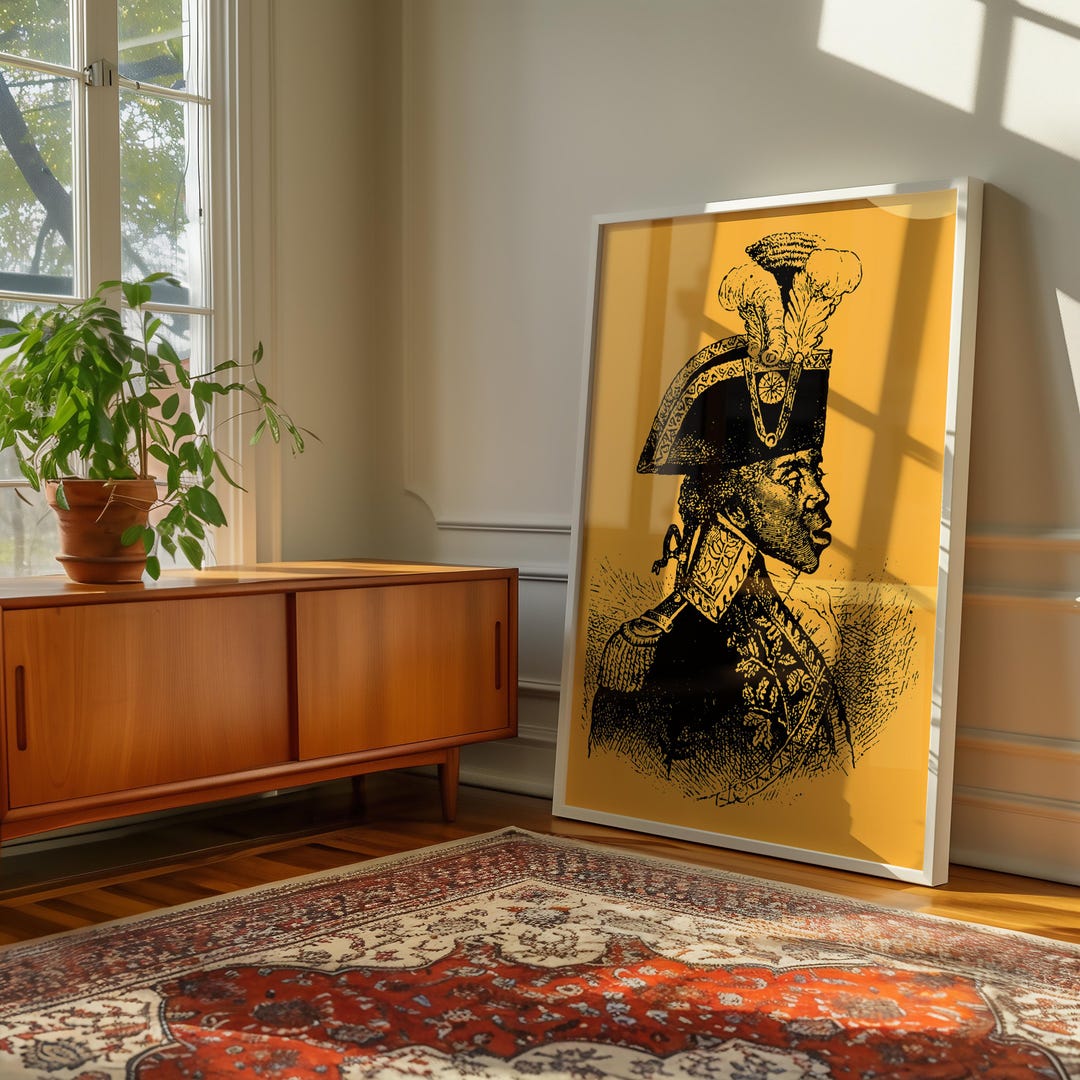Toussaint Louverture Giclée Poster Print - Black History Art Print ...