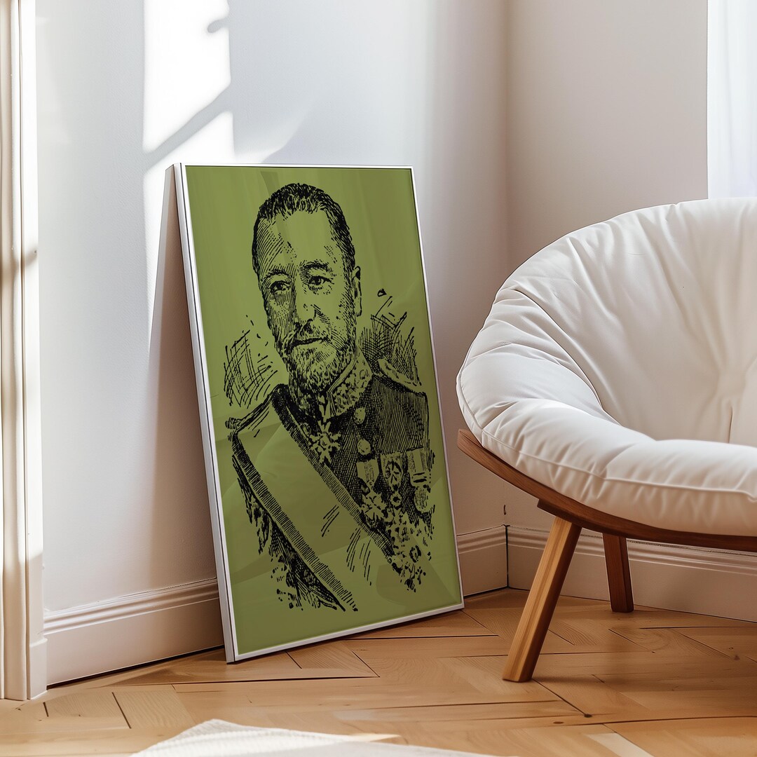 Japanese Army General Giclée Poster Print, Military History Art Decor ...