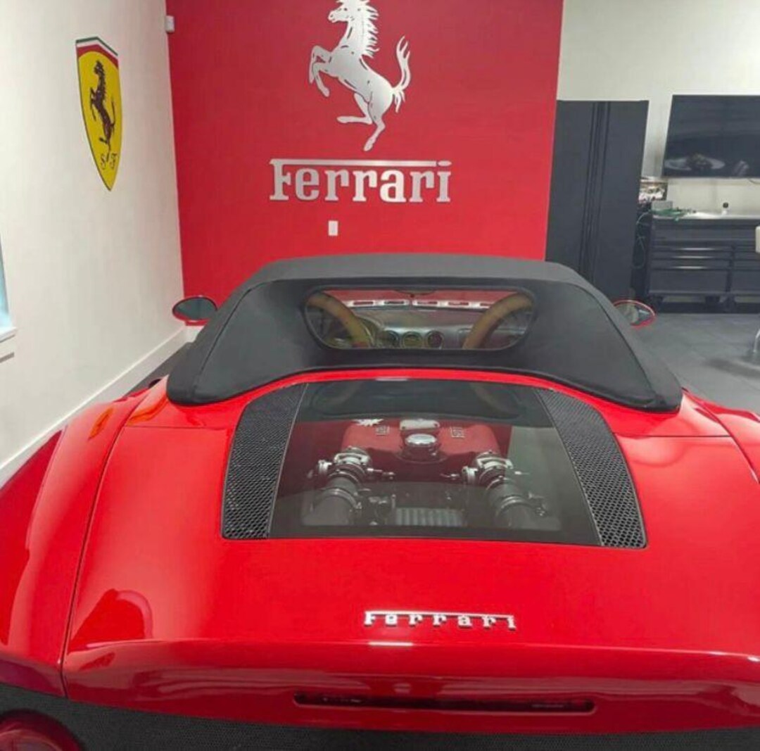 Ferrari Wall Lettering & Crest Set – With Tape - Mounting Template - Etsy