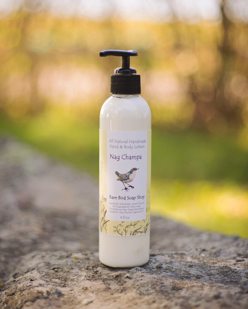 Nag Champa Hand & Body Lotion With Shea Butter - Etsy
