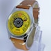 Rare Vintage Oris Yellow Dial Hand Winding FHF Movement ST-96 Swiss ...