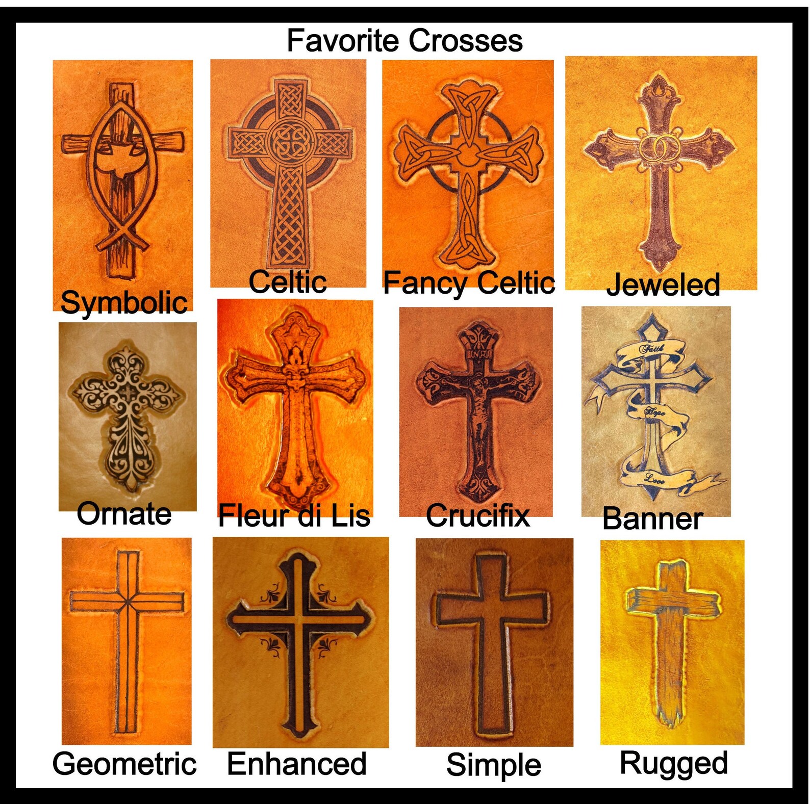 Personalized Bible With Cross Leather Wedding Anniversary - Etsy