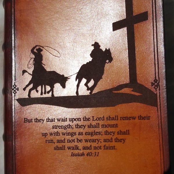 Cowboy Western Bible - Etsy