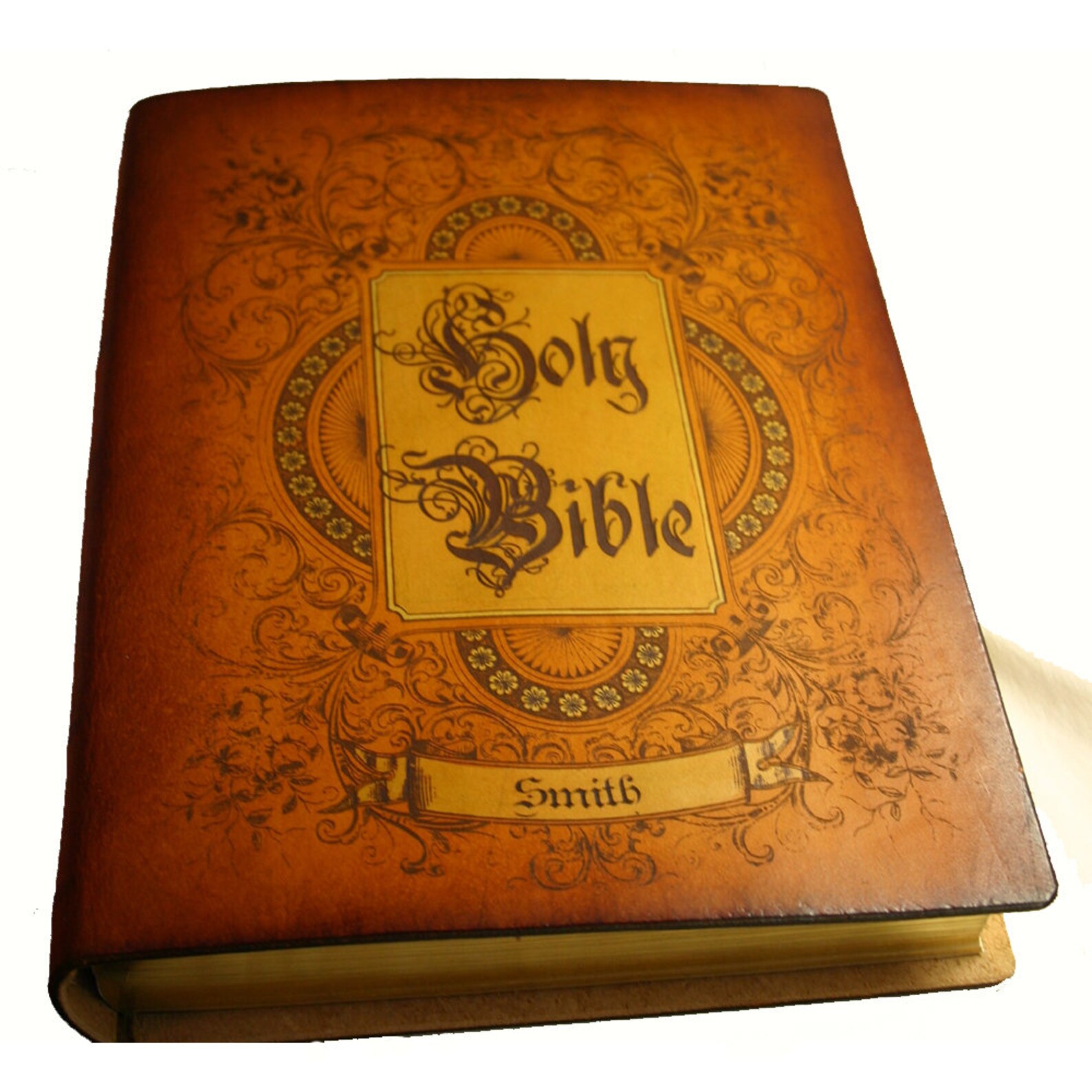 Handcrafted Leather Family and or Wedding Personalized Bible | Etsy