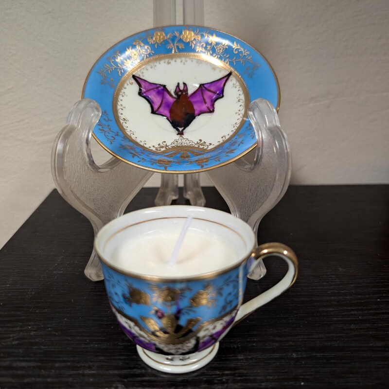 Bat Teacup - Etsy