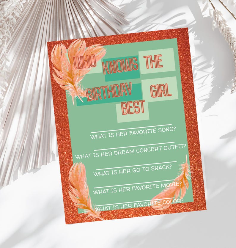 Life of a Birthday Girl Party Bundle | Editable Canva Templates ...