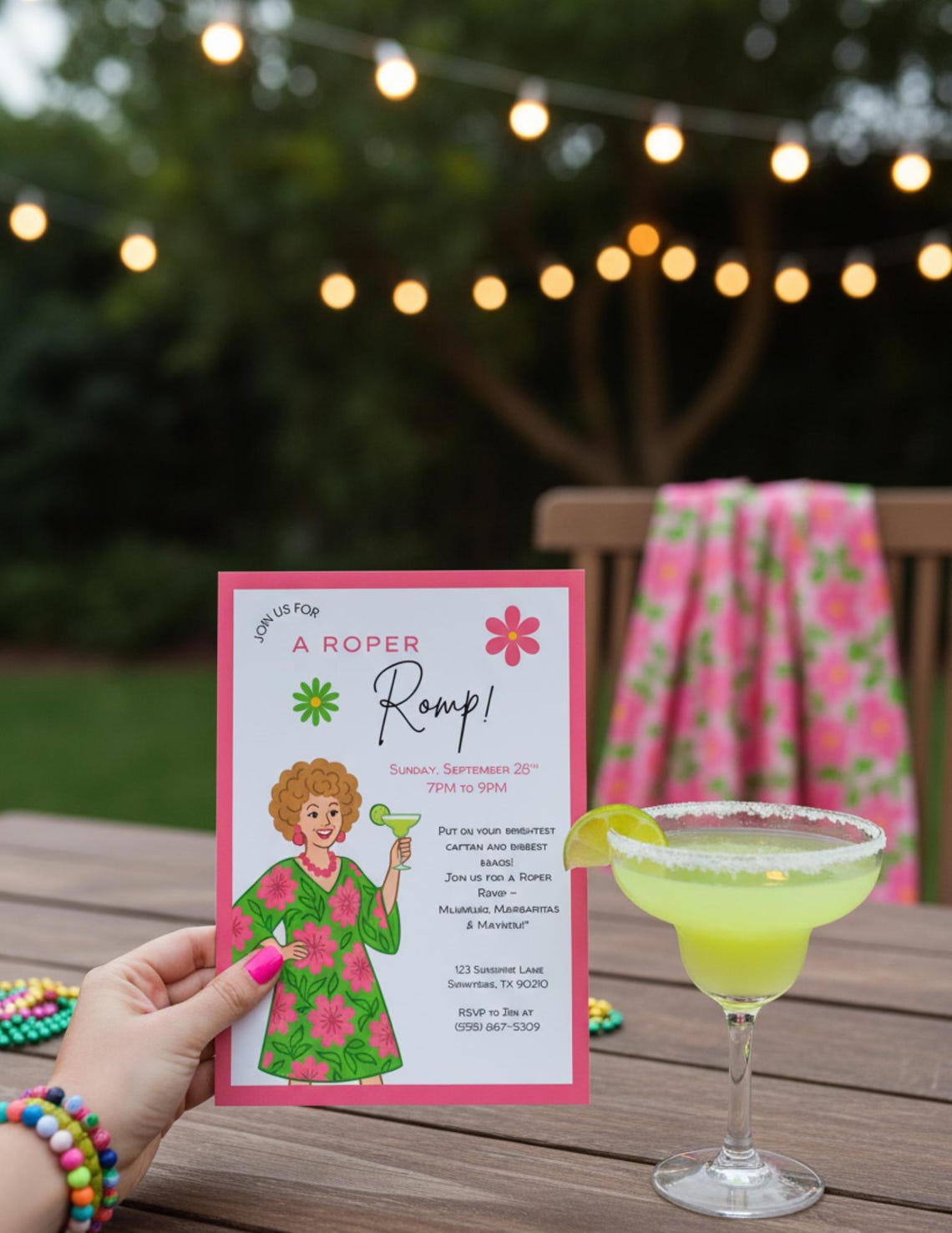 Roper Romp Invitation | Canva Template 5x7 + Social Media Size | Mrs ...