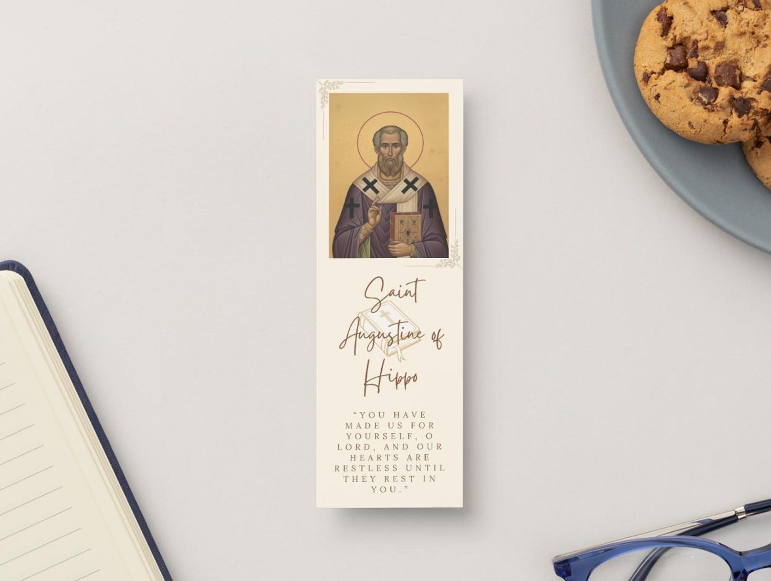 12 Catholic Saint Bookmarks Set – Inspirational Faith Gift - Etsy