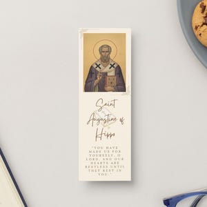 12 Catholic Saint Bookmarks Set – Inspirational Faith Gift - Etsy