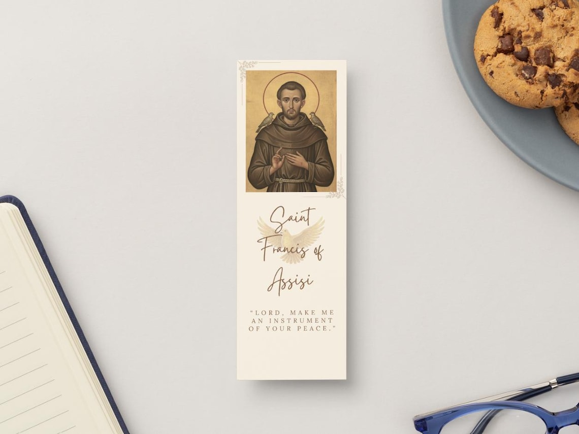 12 Catholic Saint Bookmarks Set – Inspirational Faith Gift - Etsy