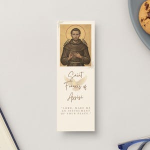 12 Catholic Saint Bookmarks Set – Inspirational Faith Gift - Etsy