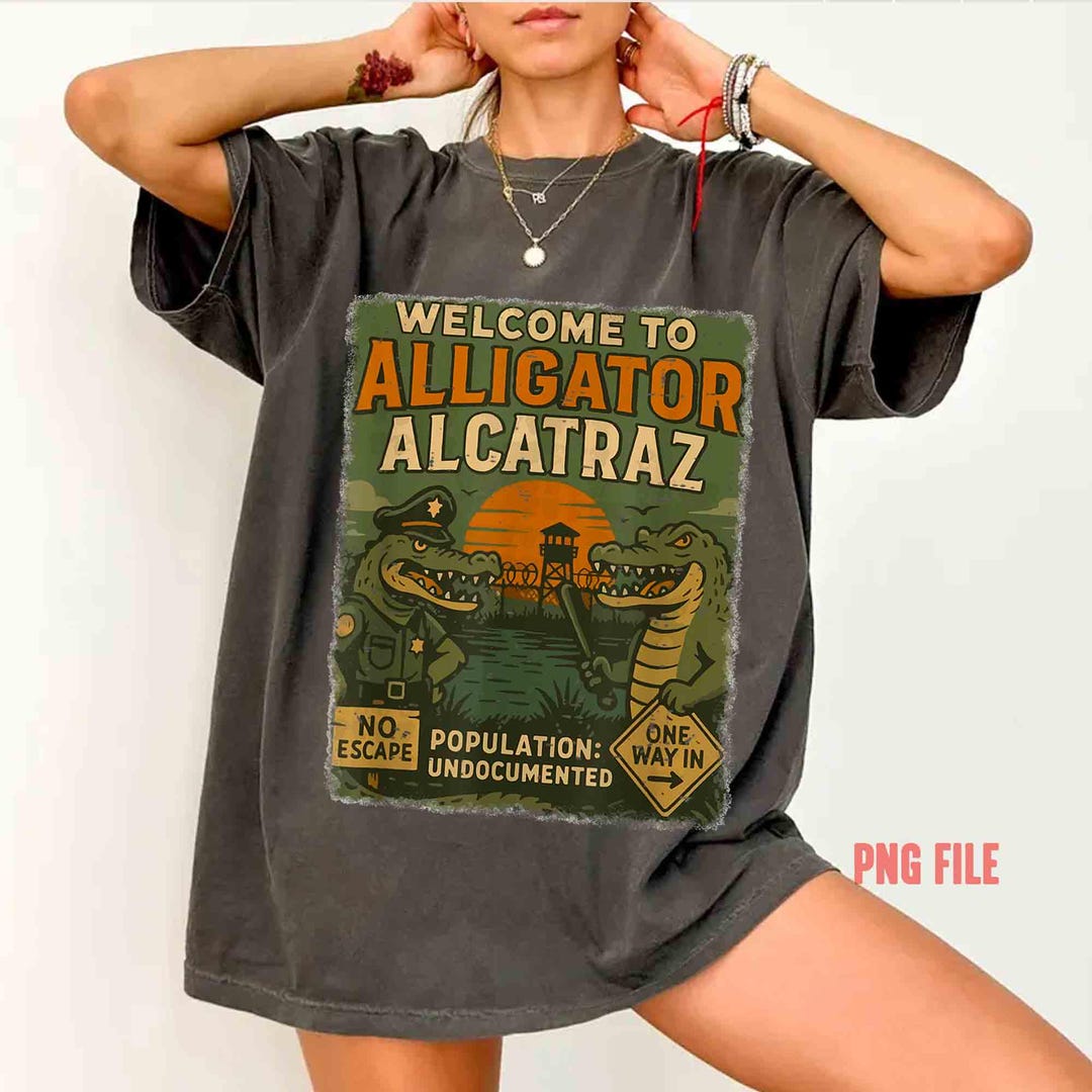 Alligator Alcatraz PNG, Funny Meme Florida Everglades Png, Funny ...