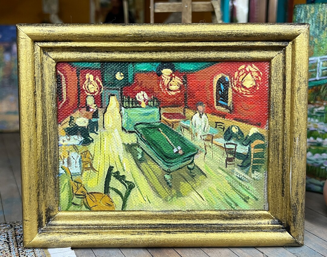 Miniature Hand Painted Van Gogh - Etsy