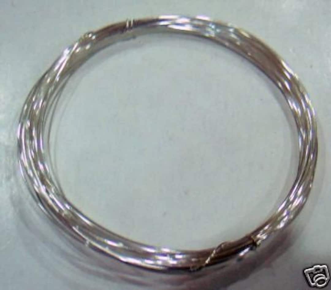 DIY 925 Pure Sterling Silver Craft Wire 0.5mm 24 Gauge for Jewelry ...