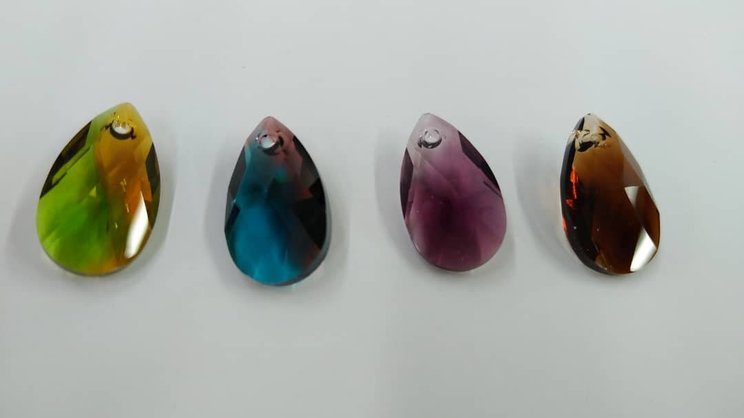 Swarovski® Crystals 22mm X 13mm 6106 Pendant Pear Drop Teardrop Crystal ...