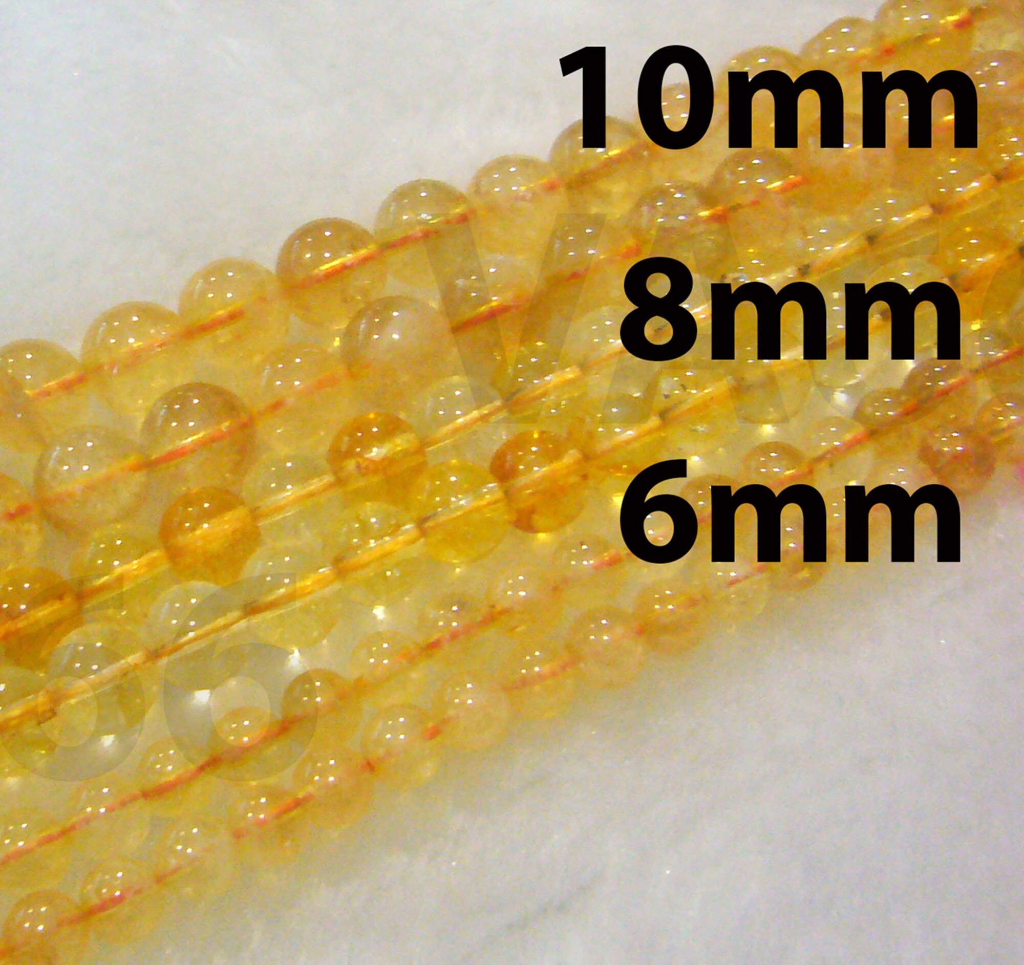 DIY 15 Full Strand Yellow Round Shape 6mm 8mm 10mm - Etsy