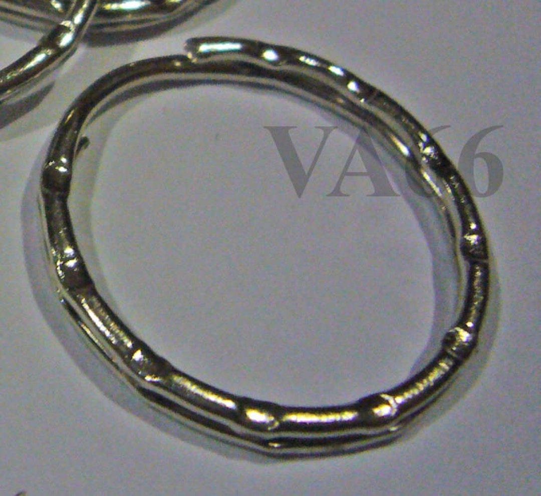 DIY 10p Keychain Ring Make Your Own Keychain Findings Jewelry Making ...
