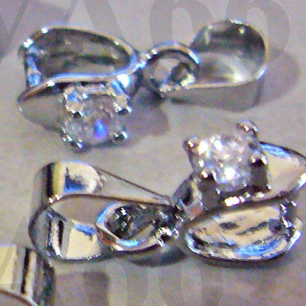 Rhinestone Bail - Etsy