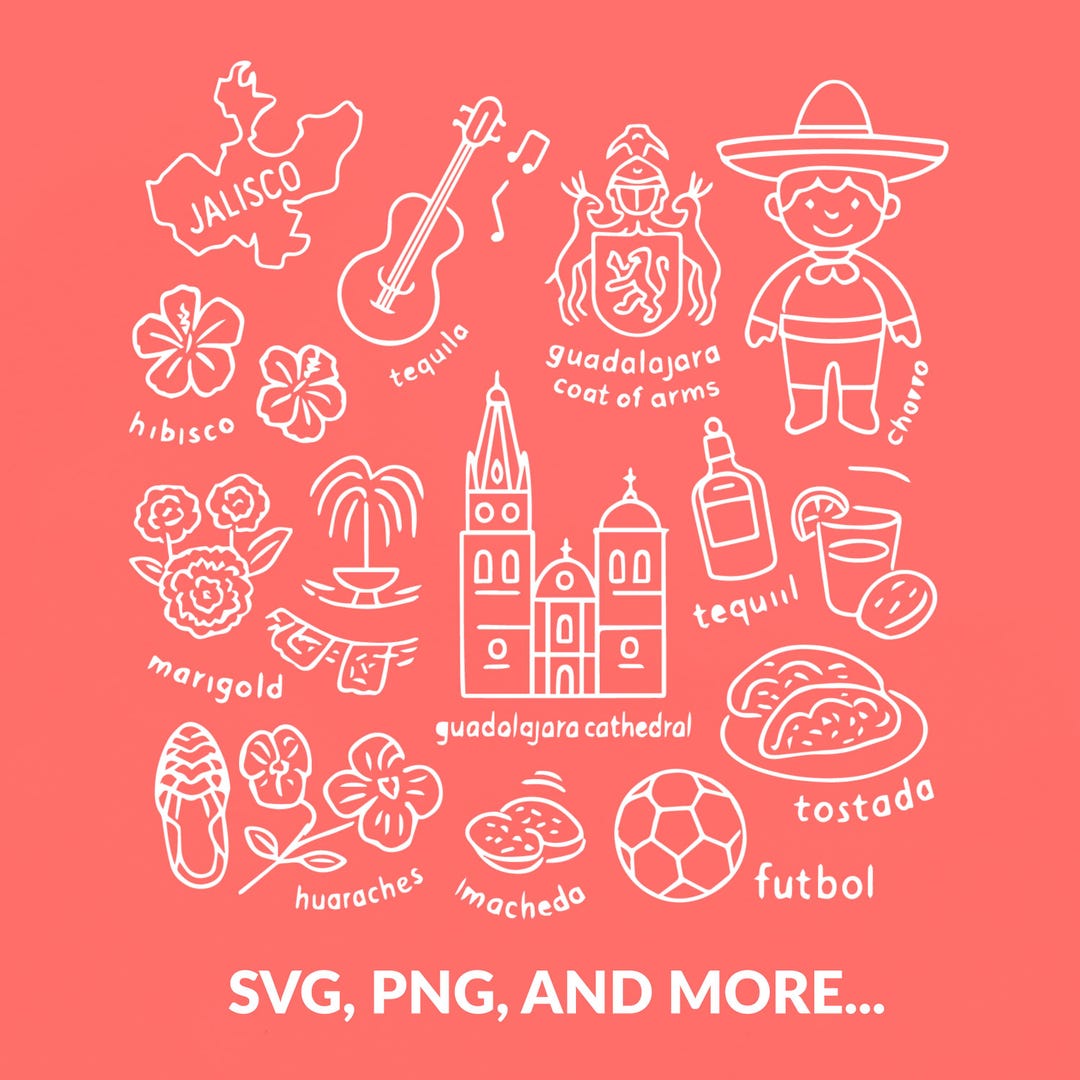 Jalisco SVG Cut Files Png, Jalisco Design, Jalisco , Jalisco Shirt ...