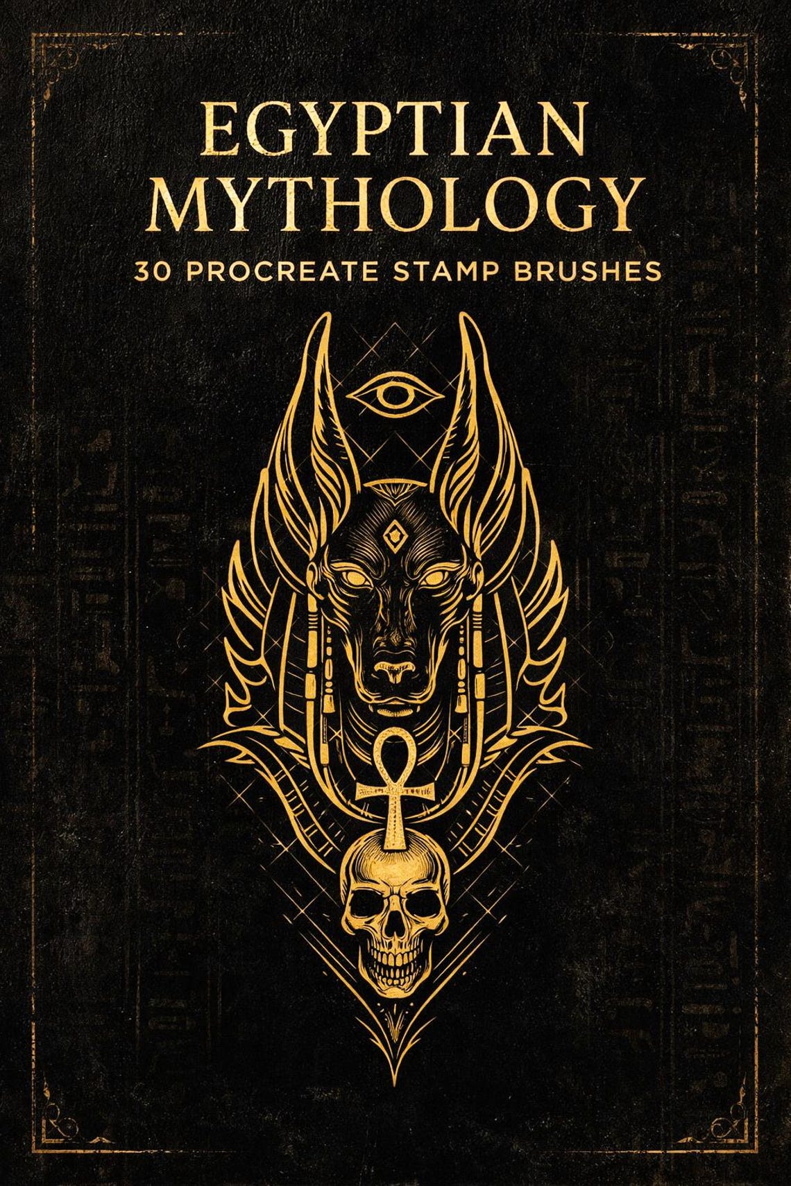 Egyptian Mythology Procreate Stamps - Etsy