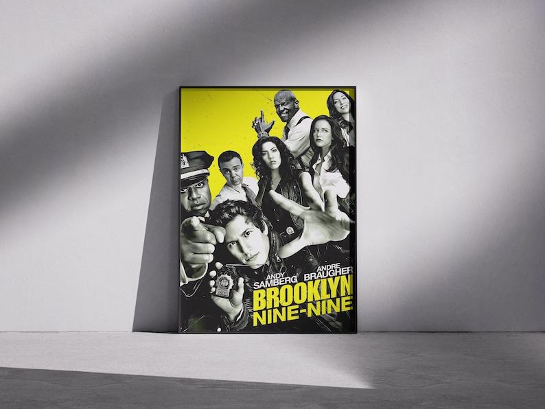 Brooklyn Nine-nine Poster: TV Show Art Print, B99 Fan Gift - Etsy