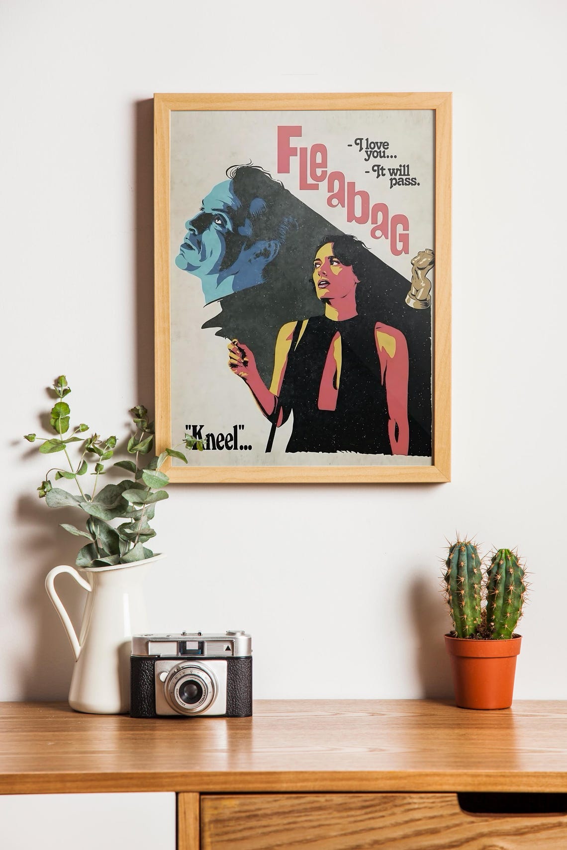 Fleabag Poster: Quirky TV Show Wall Art - Gift for Fans - Etsy