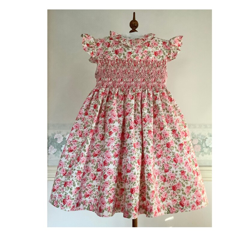 Girl Smocked Dress - Etsy