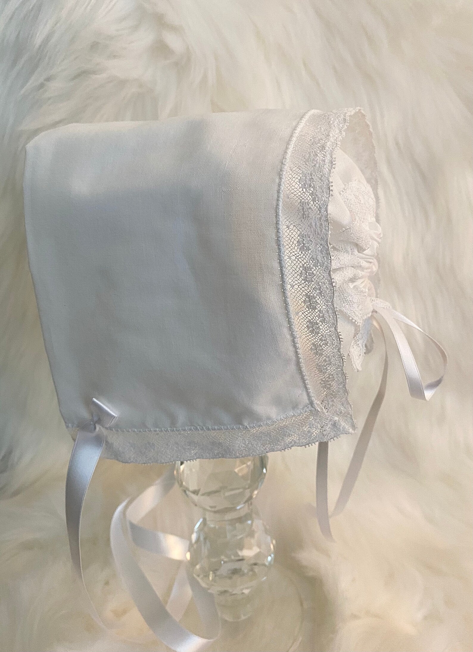 Handkerchief Baby Bonnet Hanky Bonnet Heirloom - Etsy