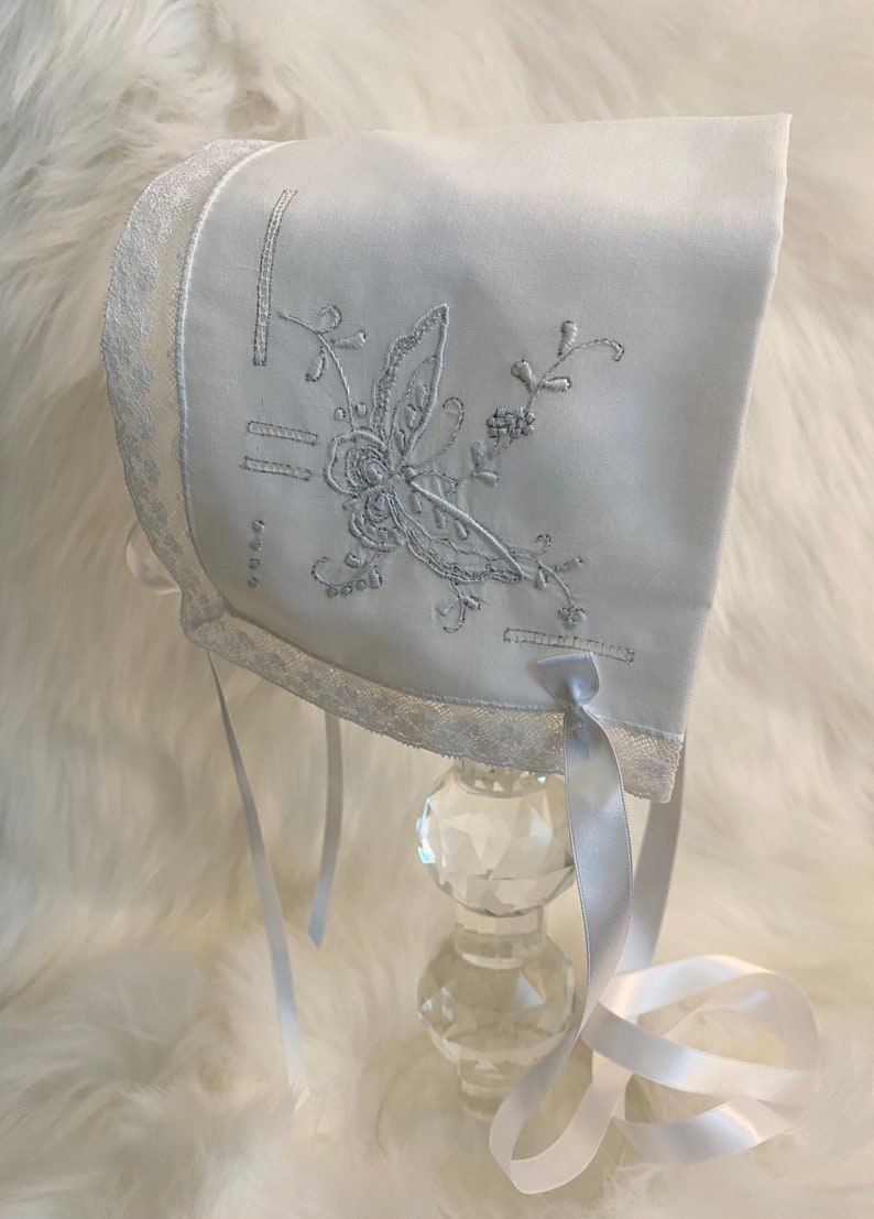 Handkerchief Baby Bonnet Hanky Bonnet Heirloom - Etsy