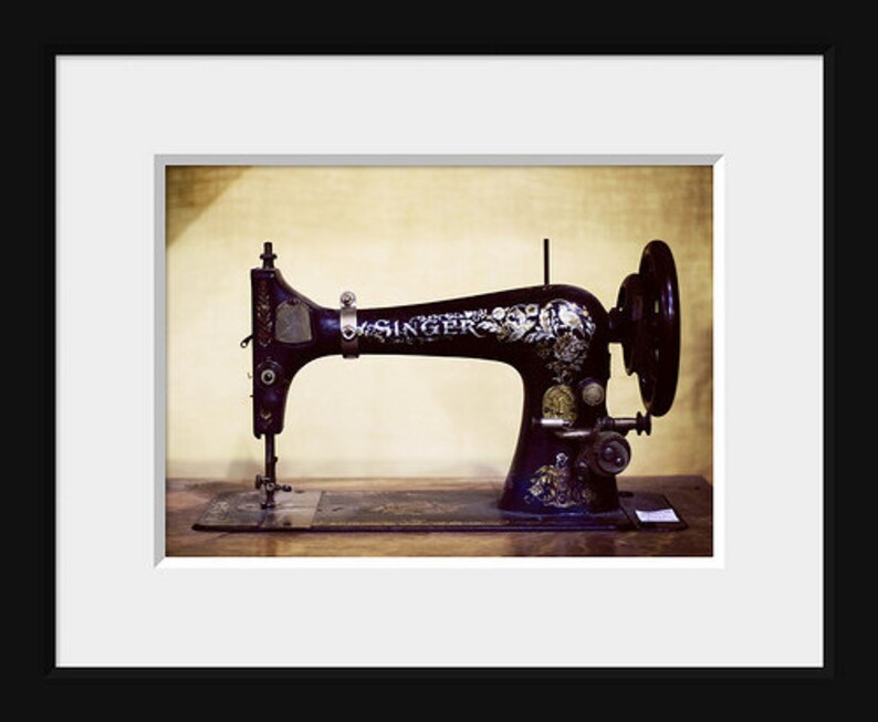 Sew Happy: Antique Singer Fine Art Photography Sewing Machine ...