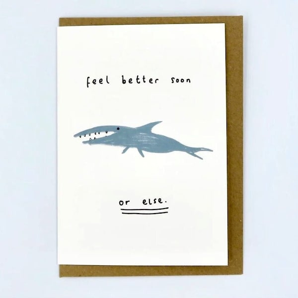 Get Well Soon Card - Etsy